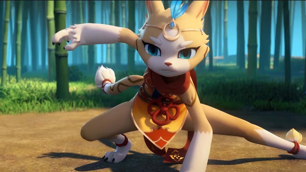 白狼の主人公が世界を救う大冒険！中国のケモノオンリーアニメ『巨兵長城伝』 | ケモドライブ